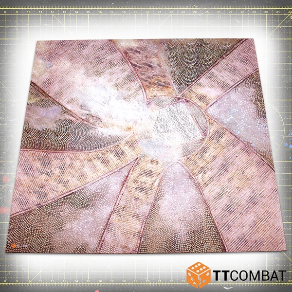 TTCombat - Cobblestone Gaming Mat 3'x3' - Hobby Games